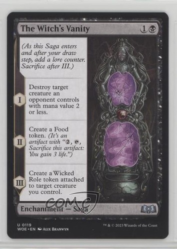 2023 Magic: The Gathering - Wilds of Eldraine The Witch's Vanity #0119 ...