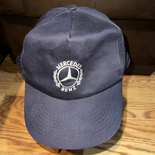 vintage Mercedes Benz Embroidered blue snap back Hat | eBay