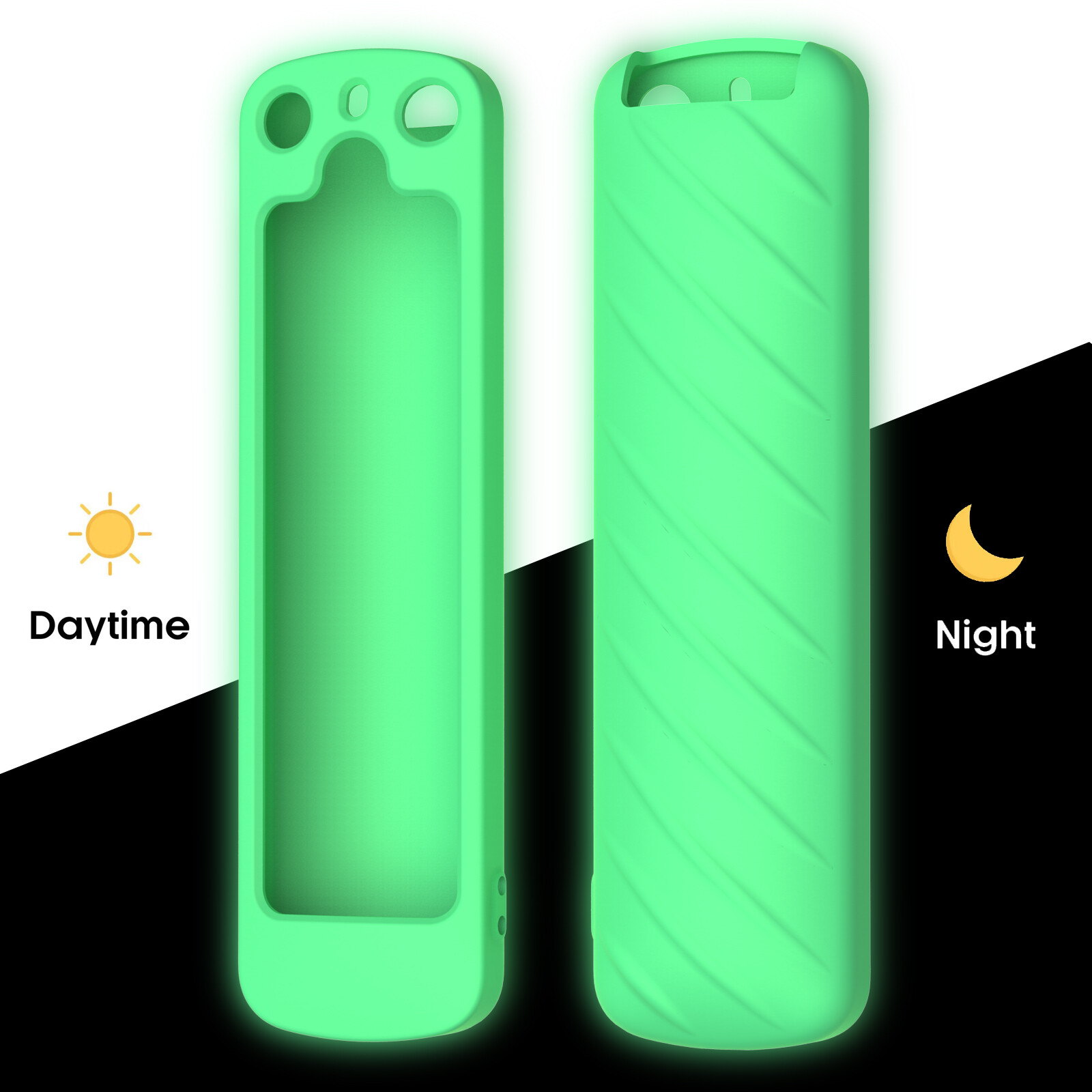 Silicone Remote Control Cover Case for Amazon Alexa Voice Remote Pro ...