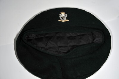 Caubeen Irish Beret with ROYAL IRISH RANGERS BRITISH ARMY BI-METAL ...