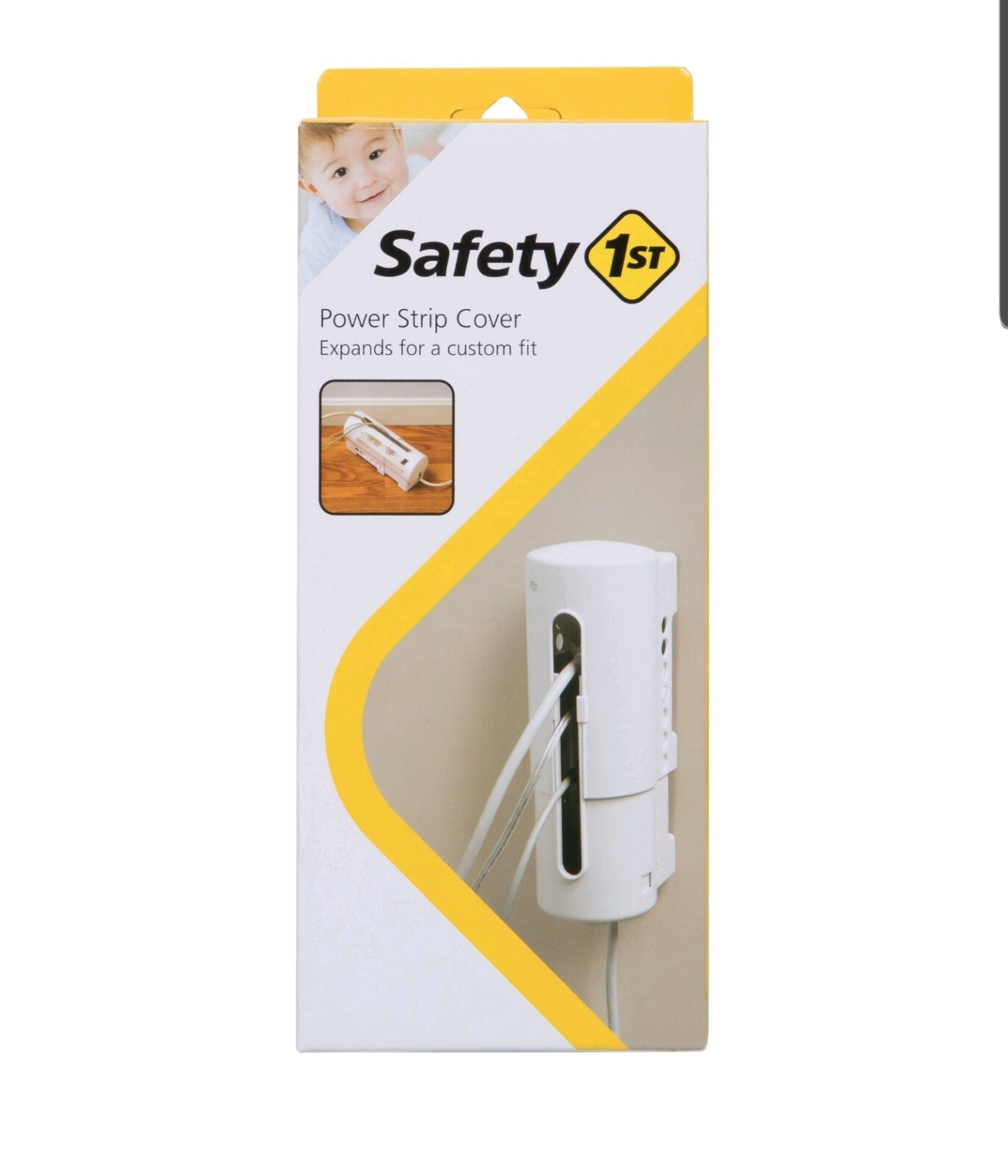 Safety 1st Power Strip Cover, Wall Mountable and Adjustable for ...