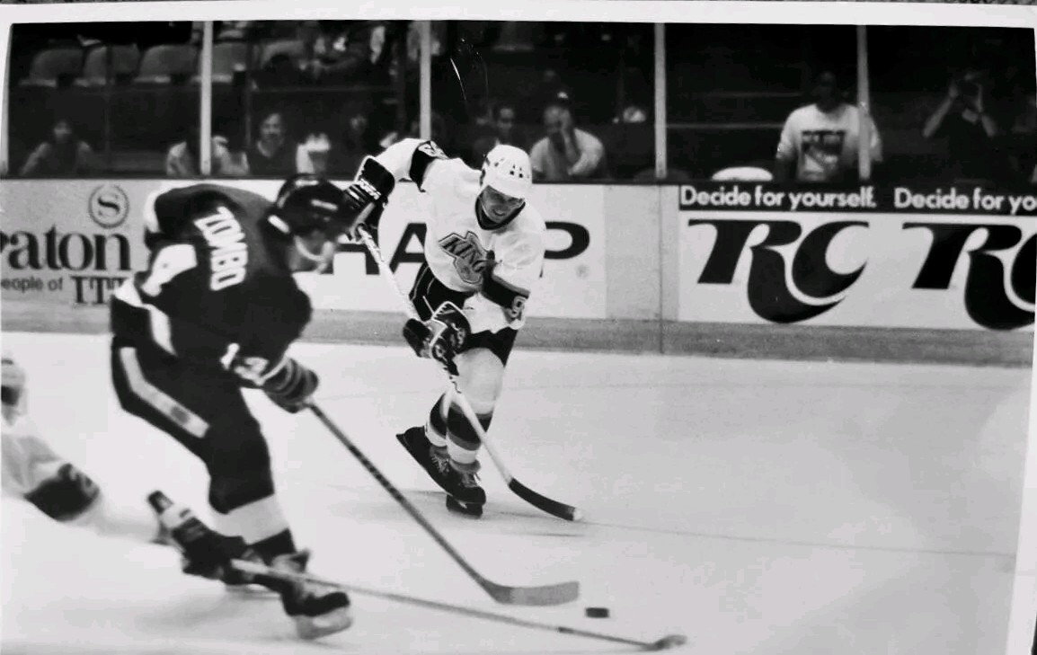 1988 WAYNE GRETZKY TYPE 1 PHOTO LOS ANGELES KINGS NHL HOCKEY RICK ZOMBO ...