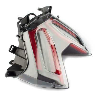 Tail Light Assembly for Lexmoto, Mitt CMPO LED Black Scooter Rear Light ...