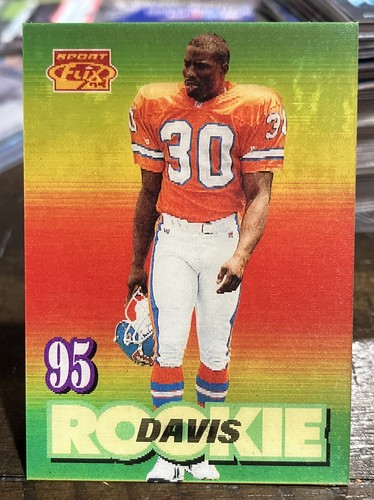 TERRELL DAVIS 1995 Pinnacle Sportflix Rookie Card Holo RC NM/MT | eBay