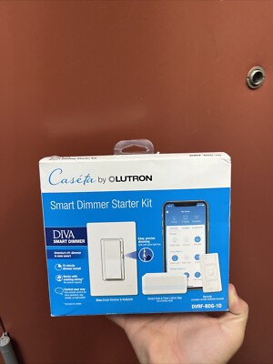 Caseta By Lutron Smart Dimmer Starter Kit Diva 784276813402| eBay