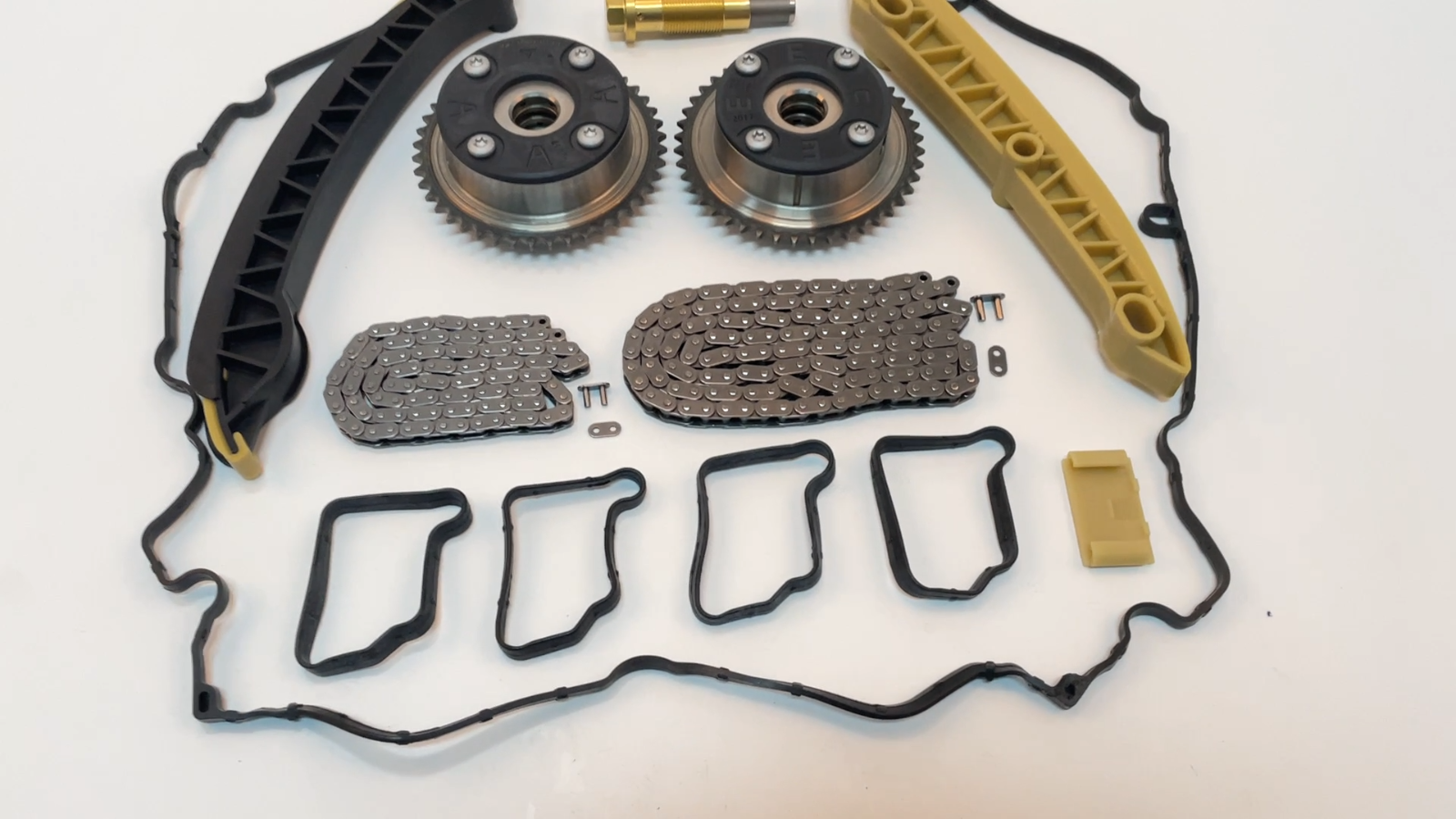 M271 Timing Chain Kit VVT Sprocket For 02-10 Mercedes-Benz C230 C200 ...