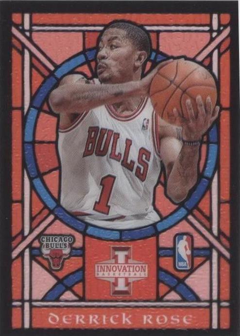 2012-13 Panini Innovation - Stained Glass Derrick Rose #14 for sale ...
