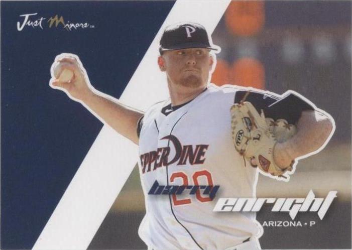 2008 Just Minors Just Autographs - Barry Enright #20 (RC) for sale ...