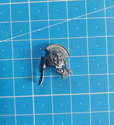 Captain Terminator Bits Left Shoulder Pad Plate Shield Crux Space ...