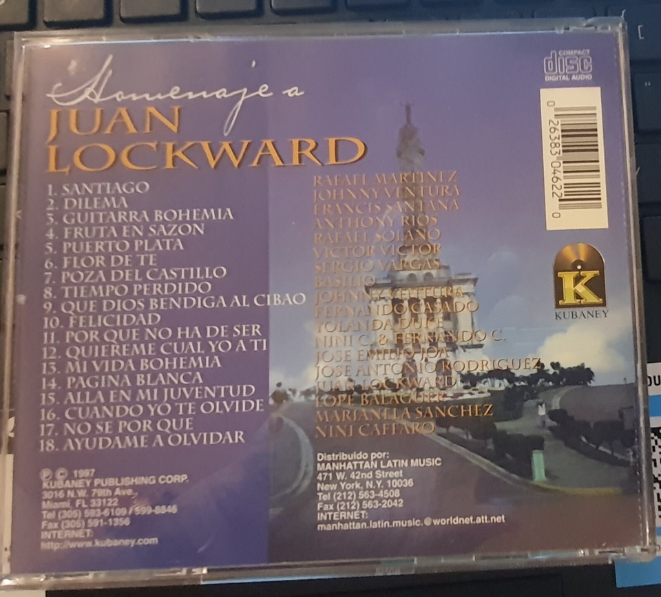 Homenaje a Juan Lockward por grandes interpretes cd | eBay