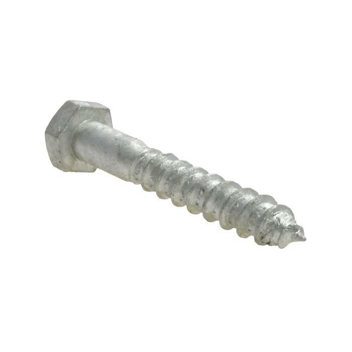 Qty 300 Hex Coach Screw M16 (16mm) x 200mm Galvanised Lag Bolt Gal HDG ...