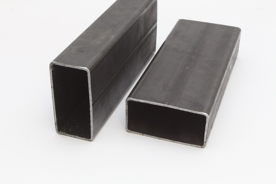 MILD STEEL RECTANGULAR BOX section 40 50 60 75 & 100mm Bandsaw Cut ...