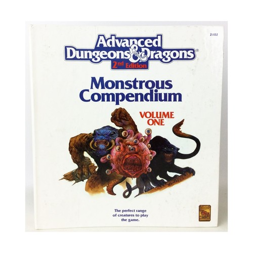 TSR AD&D 2nd Ed Monstrous Compendium Volume #1 (2nd) Bag VG+ | eBay