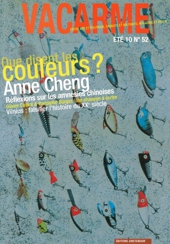 Vacarme N?52: Que Disent les Couleurs ?, Collectif | eBay