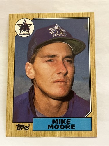 1987 Topps Seattle Mariners Baseball Card #727 Mike Moore | eBay