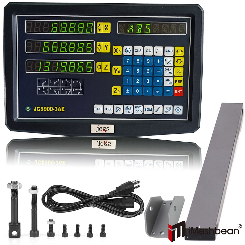 2/3 Axis Digital Readout Linear Scale DRO Display 5um for Bridgeport ...
