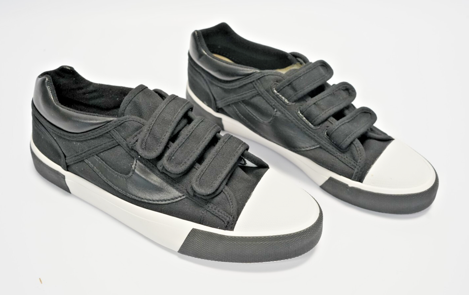 Bob Barker Black Sneakers Size 9 Men Prison Inmate Tennis Shoes super ...