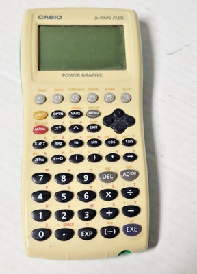 Casio Power Graphic Calculator Fx 9750G Plus Works | eBay