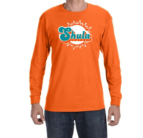 Miami Dolphins Don Shula Logo Long sleeve shirt | eBay
