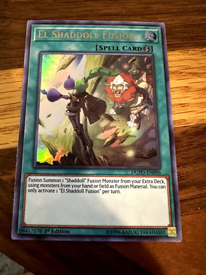 El Shaddoll Fusion DUPO-EN096 1st Edition Ultra Rare VLP + BONUS | eBay
