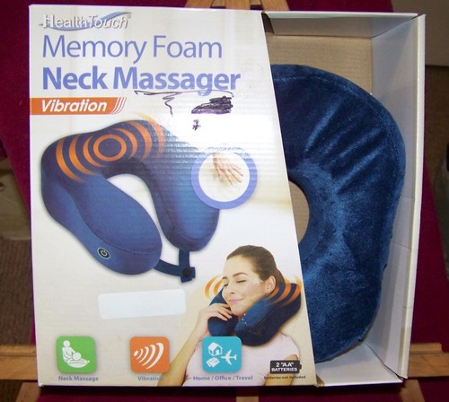 health touch/ neck massager/ w memory foam | eBay