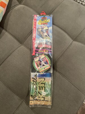 1999 Fleer Tradition Spectra Star KITE with baseball card Ken Griffey ...