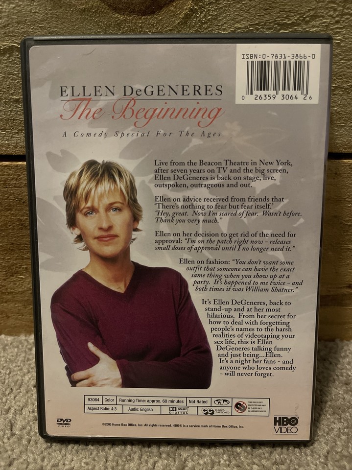 Ellen DeGeneres: The Beginning (DVD, 2005) 26359306426| eBay
