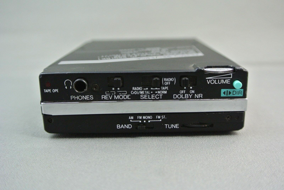 VINTAGE SHARP MODEL JC-850(BK) AUTO REVERSE AM/FM STEREO CASSETTE ...