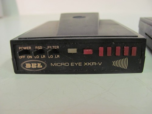 BEL Micro Eye XKR-V Radar Detector - Tested, Works! | eBay