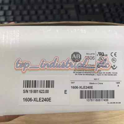 NEW AB 1606-XLE240E DC Power Supply 1606XLE240E New Factory Sealed | eBay