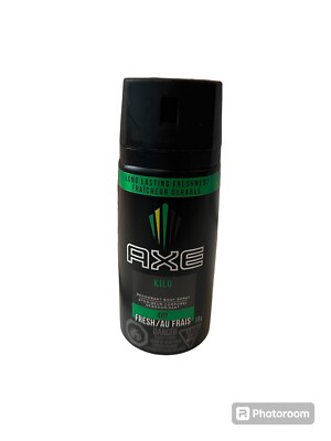 Axe KILO 48H Deodorant Body Spray Fresh 4 oz DISCONTINUED Original Old ...