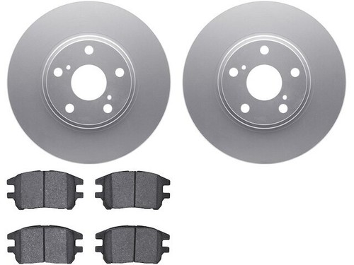 For 2002-2003 Lexus RX300 Brake Pad and Rotor Kit Front Dynamic ...