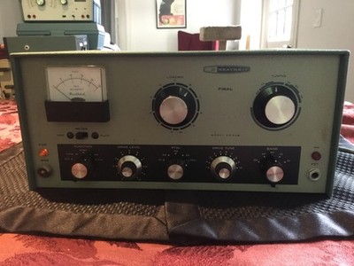 HEATHKIT DX-60B AM/CW Ham Radio Transmitter - Good Condition, Powers On ...