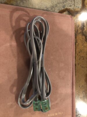 gray 6’ foot long telephone cord with green Plug Ins | eBay