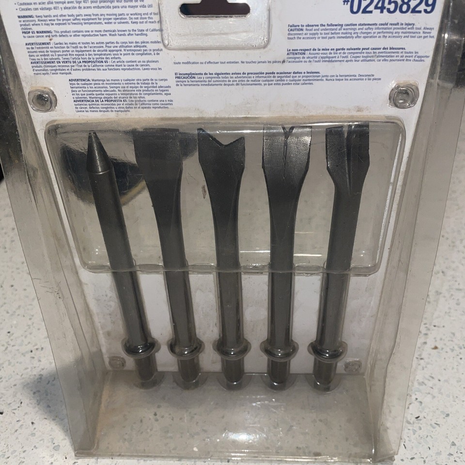 Kobalt Chisel 5pc Set #0245829 New Old Stock Never Opened | eBay