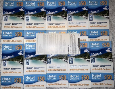 11 Hotel Gift Card $50 My Hotel Gift Card.com Top Brands All Over $550. ...