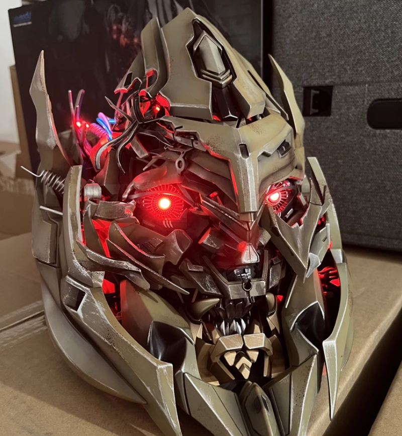 Killerbody Transformers Megatron Wearable Helmet Mask Voice Control Cos ...