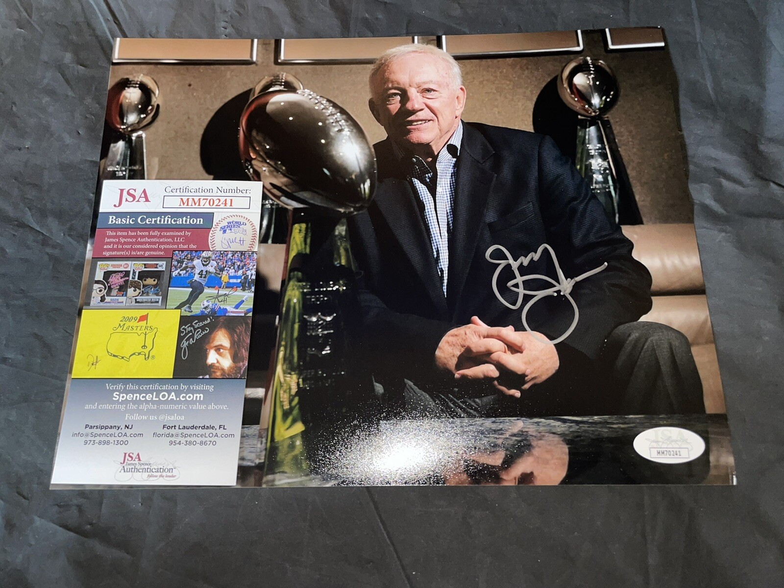 Jerry Jones Autographed Signed 8X10 Photo Cowboys Owner NFL Hall Of ...
