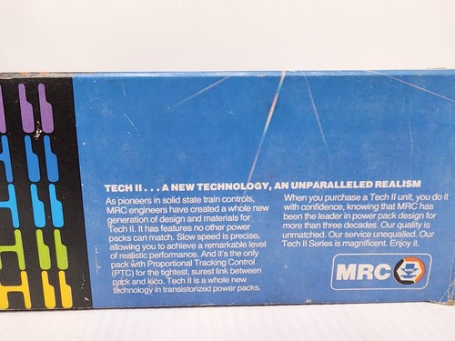 Vintage MRC Tech II 2 Railpower 1400 Model Train Control Hobby ...