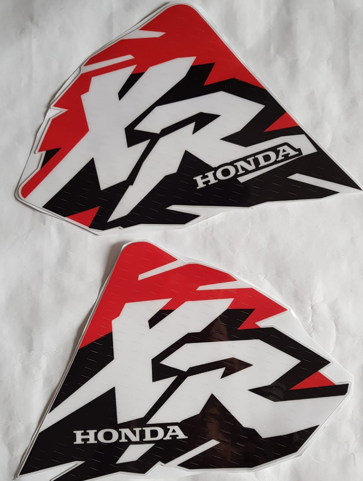 tank decals graphics for xr 400 xr400 xr400 97 purple red thick ...