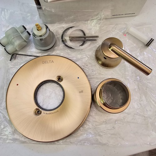 Delta Faucet T14059-CZ Trinsic, 14 Series MultiChoice Valve Trim ...