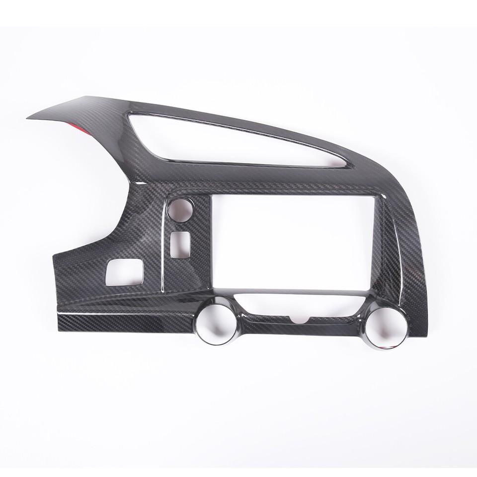 Real Carbon Fiber Interior Dash Panel Frame Trim Cover Fits Corvette C7 ...