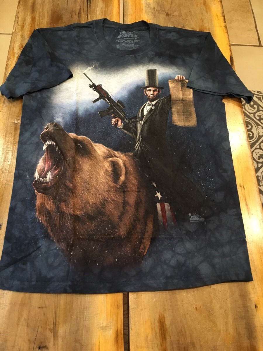 Abraham Lincoln Riding A Bear Shirt