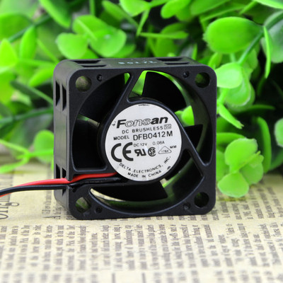 2pcs DFB0412M 12V 0.08A 4CM 4020 2 -line server cooling fan | eBay