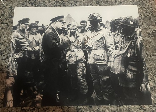 ED SHAMES 101ST AIRBORNE 506 PIR, EASY CO, BAND OF BROTHERS RARE SIGNED ...