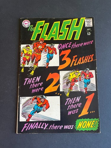 Flash #173 - 1st Meeting between Wally West & Jay Garrick (DC, 1967 ...