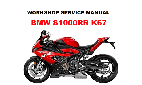 WORKSHOP SERVICE MANUAL for BMW S1000RR K67 on USB stick | eBay