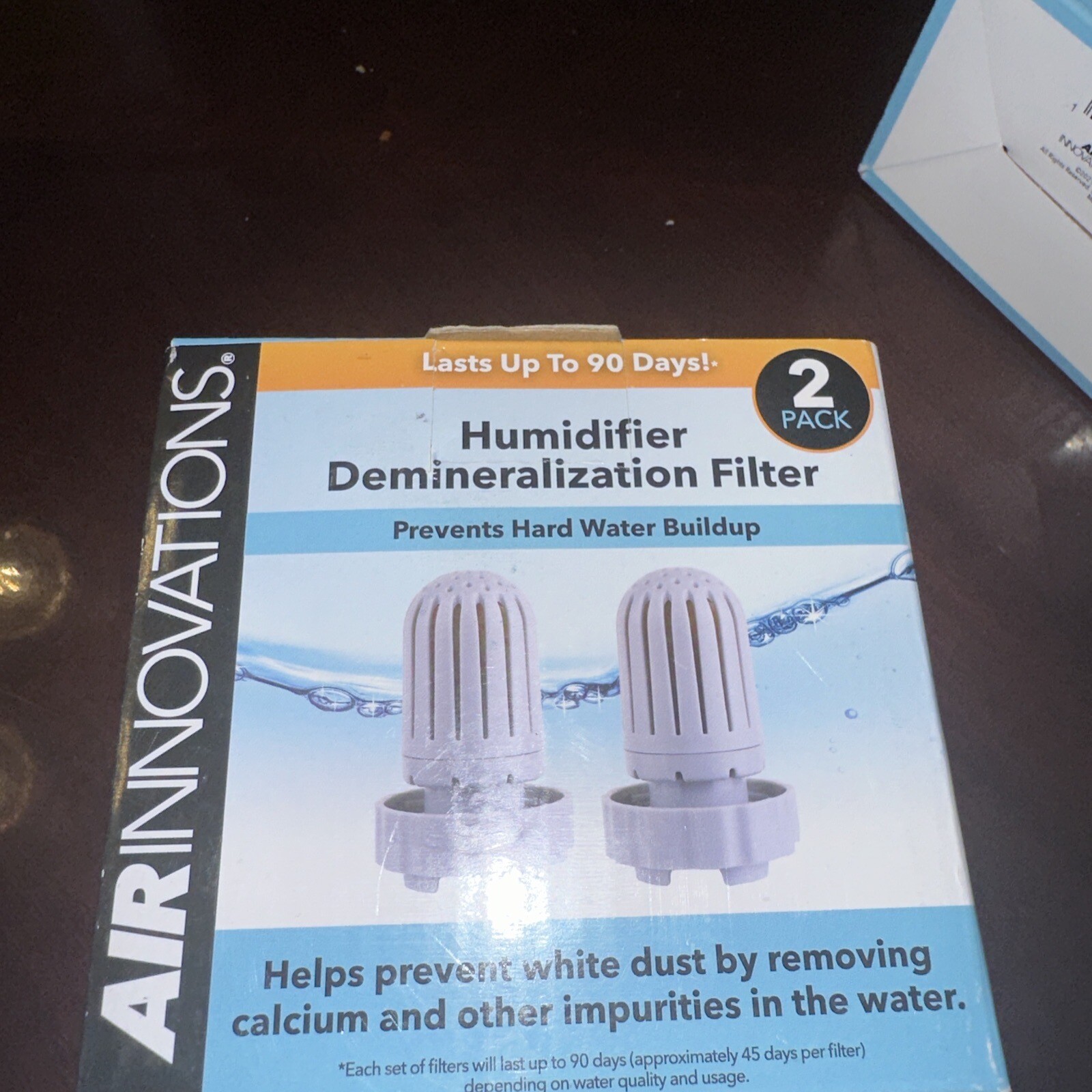 NEW Air Innovations Humidifier Demineralization Filter 2 Pack Removes ...