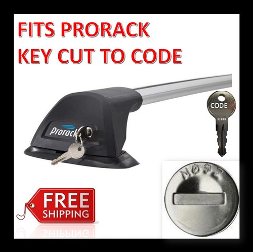 Prorack 1 x Key Cut To Code Number Prorack key Roof Box Keys Ski Rack ...