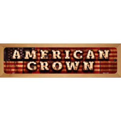 American Grown Novelty Wood Mounted Metal Small Street Sign WB-K-851 | eBay